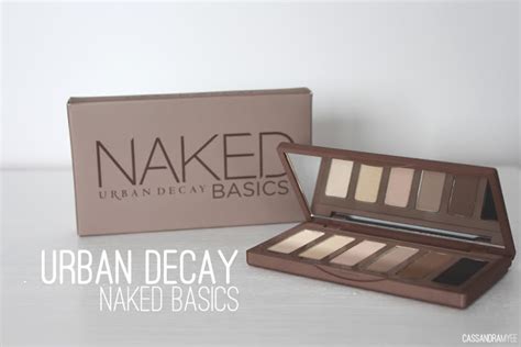 Urban Decay Naked Basics Palette Review Swatches Cassandramyee