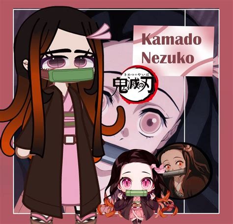 Kamado Nezuko Kimetsu No Yaiba Gacha Club Character Design Very