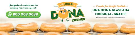 Krispy Kreme celebra su nuevo modelo de pedido vía Whatsapp regalando