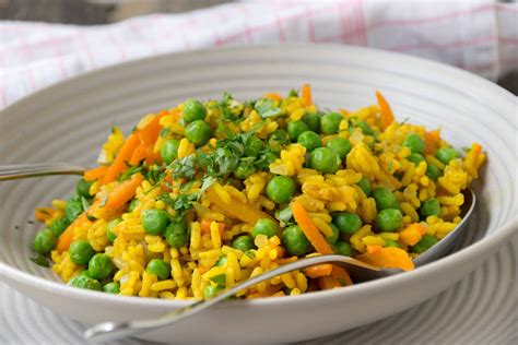 Curry Reis Pfanne mit Gemüse Rezept