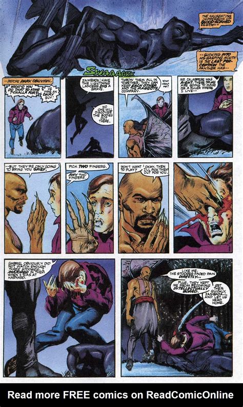 Read Online Black Panther Panther S Prey Comic Issue 4