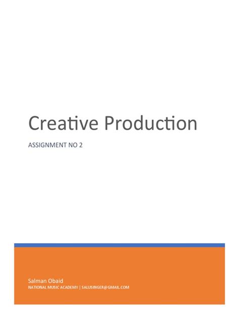 assignment no 2 pdf loudspeaker film score