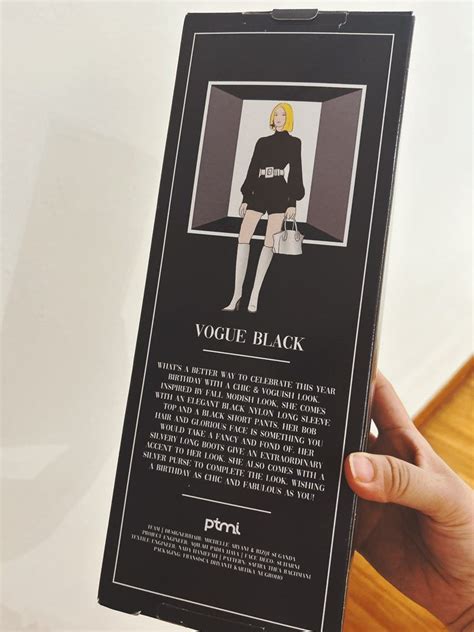 Barbie Birthday PTMI 2023 Vogue Black Limited Edition Hobbies Toys
