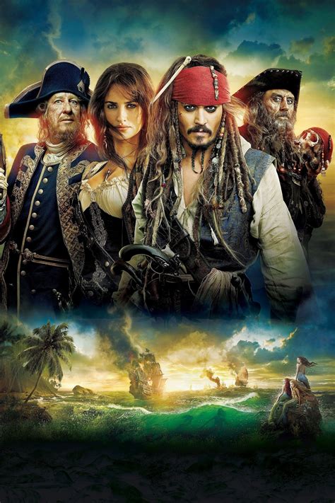 Pirates Of The Caribbean On Stranger Tides 2011 Posters The