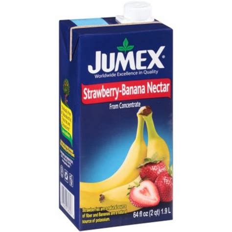 Jumex Strawberry Banana Nectar From Concentrate 64 Fl Oz Pack Of 32