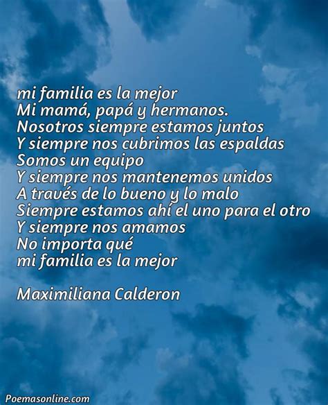 Cinco Mejores Poemas Para Mi Familia Con Amor Poemas Online