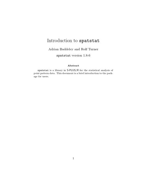 pdf spat stat intro dokumen tips