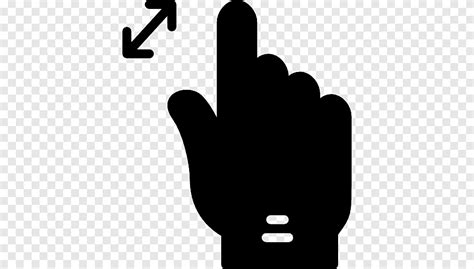 Thumb Gesture Computer Icons Finger Hand Hand Black Png PNGEgg