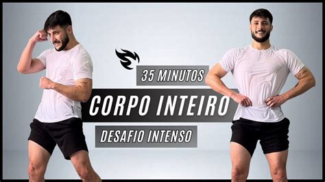 Treino CARDIO HIIT De Corpo Inteiro Em 35 Minutos Para Queima De