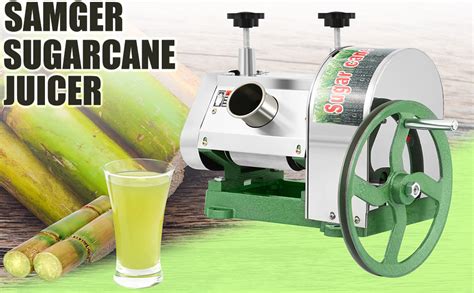 Amazon Samger Stainless Steel Sugarcane Juicer Machine Manual