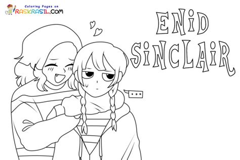 Coloriage Enid Sinclair à imprimer