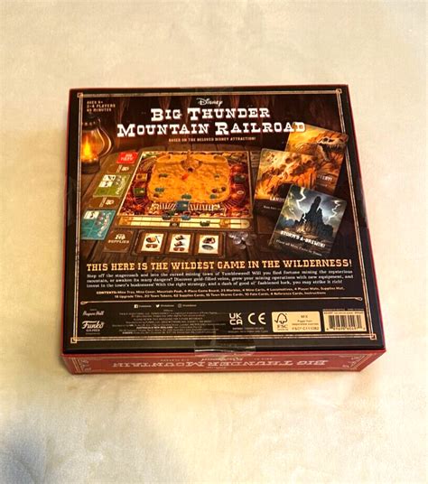 Disney Big Thunder Mountain Railroad Game By Funko New EBay