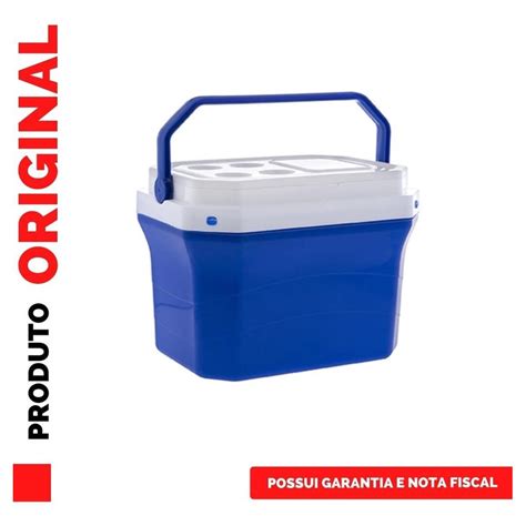 Caixa Termica Grande Praia Cerveja Camping 40 Litros Shopee Brasil