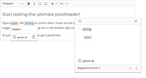 spell and grammar check ckeditor
