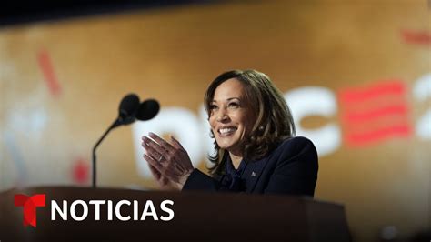 Kamala Harris hace historia y acepta nominación en la convención