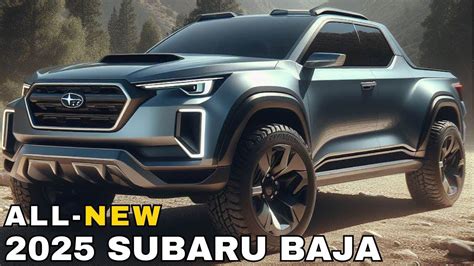 Subaru Baja Small Pickup Official Reveal First Look Youtube