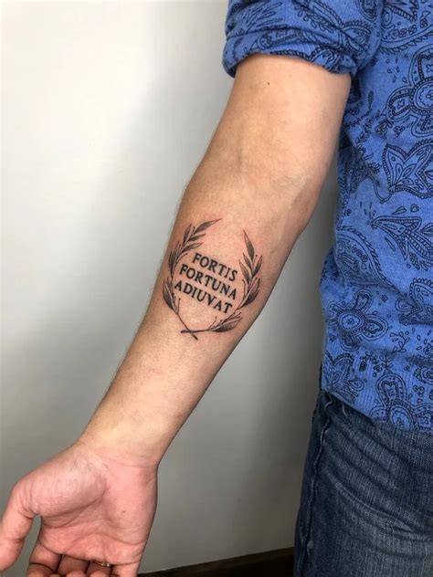 Best Fortis Fortuna Adiuvat Tattoo Ideas You Have To See To Believe