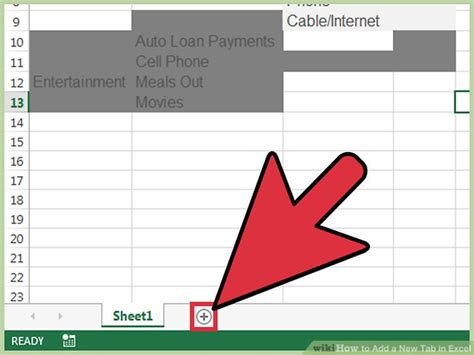How To Add A New Tab In Excel Steps With Pictures Wikihow