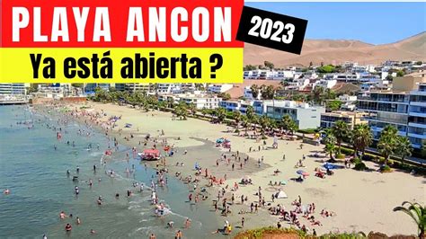 Playa Ancon Ya Esta Abierta Youtube