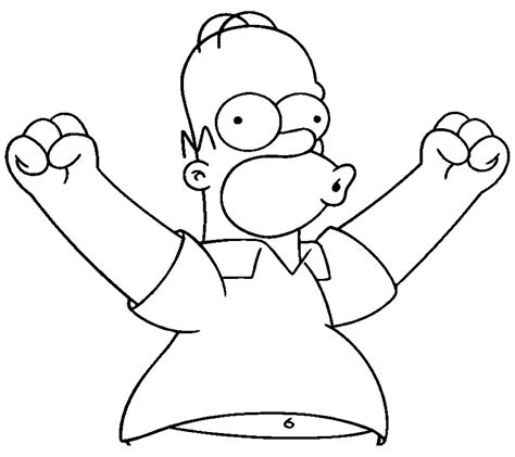 50 Desenhos Dos Simpsons Para Colorir Como Fazer Em Casa