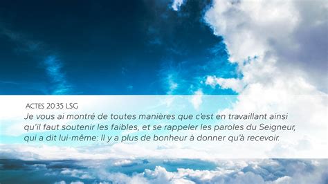 Actes 20 35 LSG Desktop Wallpaper Je vous ai montré de toutes