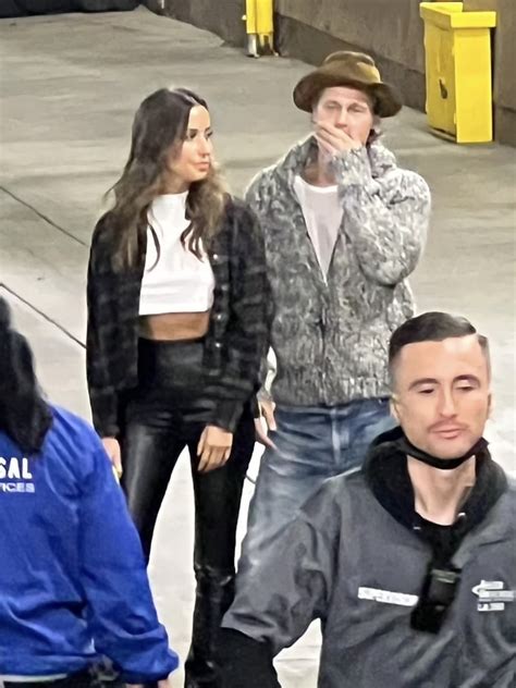 Filtran Fotos De Brad Pitt Muy Cari Oso Con Su Nueva Novia Ex De Otro