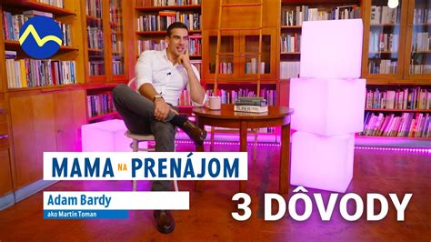 Adam Bardy Martina Zábranská 3 dôvody prečo pozerať seriál QnA