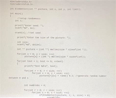 solved write recursive function for blobdetect in picture