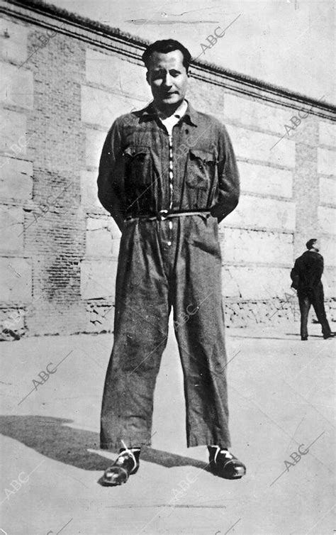 José Antonio primo de Rivera en la cárcel de Alicante Archivo ABC