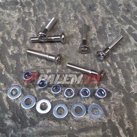 Jual Baut Mur Spacer Gear Dtracker KLX 250 Baud Locknut Spaser Gir