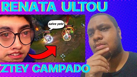 Renata No Low Elo Faz Estrago Yetz React Leagueoflegends React YouTube