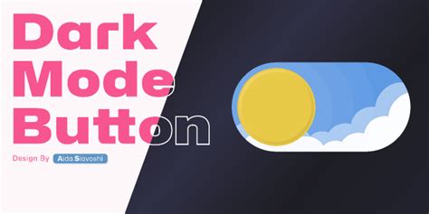 Dark Mode Button Figma