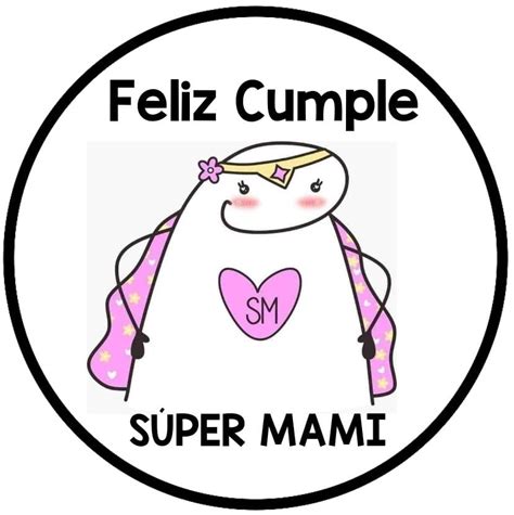 Oblea Personalizada Feliz Cumple Mami Mundo De Fantasia Eventos