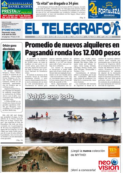Edición 04 04 2022 Diario El Telégrafo