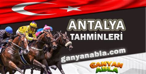12 Ocak 2024 Cuma Antalya Tahminleri Ganyan Abla Yapay Zeka At