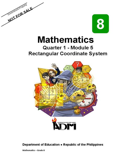 math8 q1 mod5 rectangular coordinate system version3 download free pdf cartesian coordinate