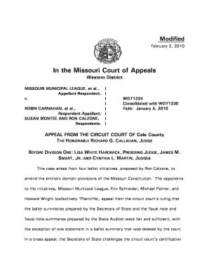 Fillable Online Appellant Respondent Fax Email Print PdfFiller