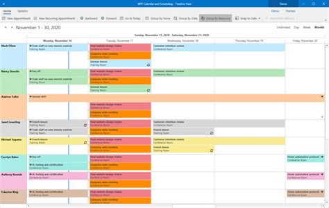 wpf scheduler outlook calendar for devexpress