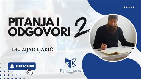 Pitanja I Odgovori Dr Zijad Ljaki Youtube