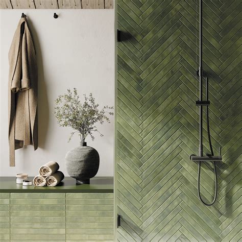 Fliesen für den Innenraum GREEN Ceramica Rondine für Badezimmer