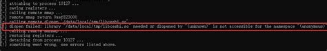 Dlopen Failed Library Issue 3 Mustime Adrill GitHub