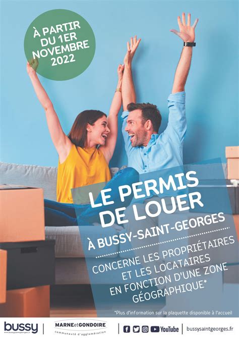 Le permis de louer est actif à Bussy Site officiel de Bussy Saint Georges