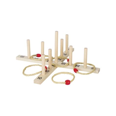 Goki Jeu De Lancer D Anneaux Jeu De Plein Air En Bois