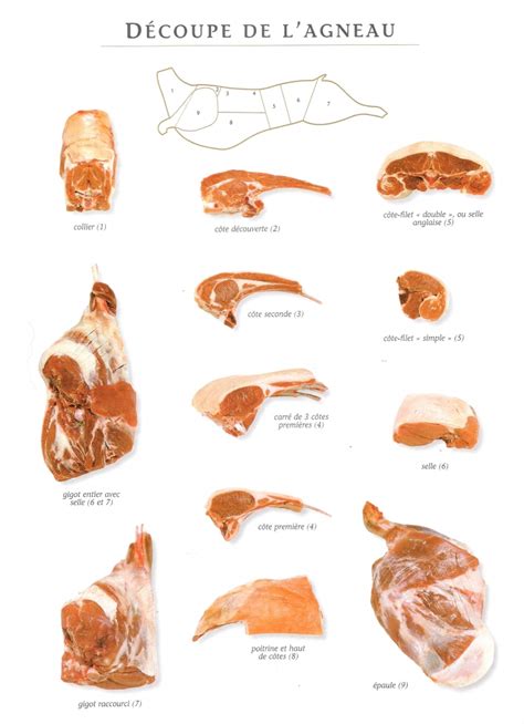 AGNEAU SELLE ET SELLE ANGLAISE Trucapapy