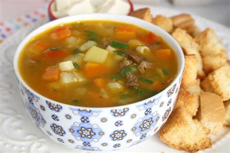 Sopa De Legumes Carne Para Variar O Card Pio No Inverno Receita