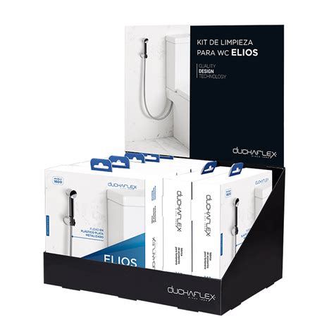 EXPOSITOR KIT LIMPIEZA WC ELIOS 1600 Baño Duchaflex