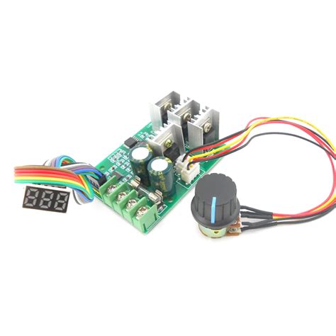 12 V 24 V 36 V Tensão Do Módulo DC Controlador de Velocidade Do Motor