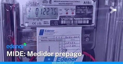 Qué es y cómo funciona el medidor prepago de Edenor Tramites Argentinos