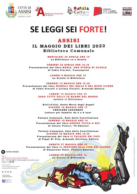 Il Maggio Dei Libri 2023 Se Leggi Sei Forte