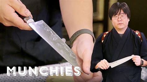 How To Sharpen A Knife With A Japanese Master Sharpener YouTube